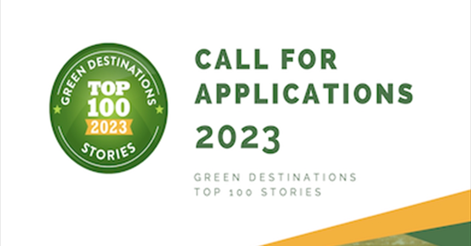 Register Now - Green Destinations Top 100 Stories, 2023 - Acorn Tourism