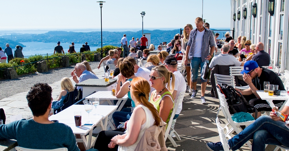 Restauranter med norsk mat i Bergen