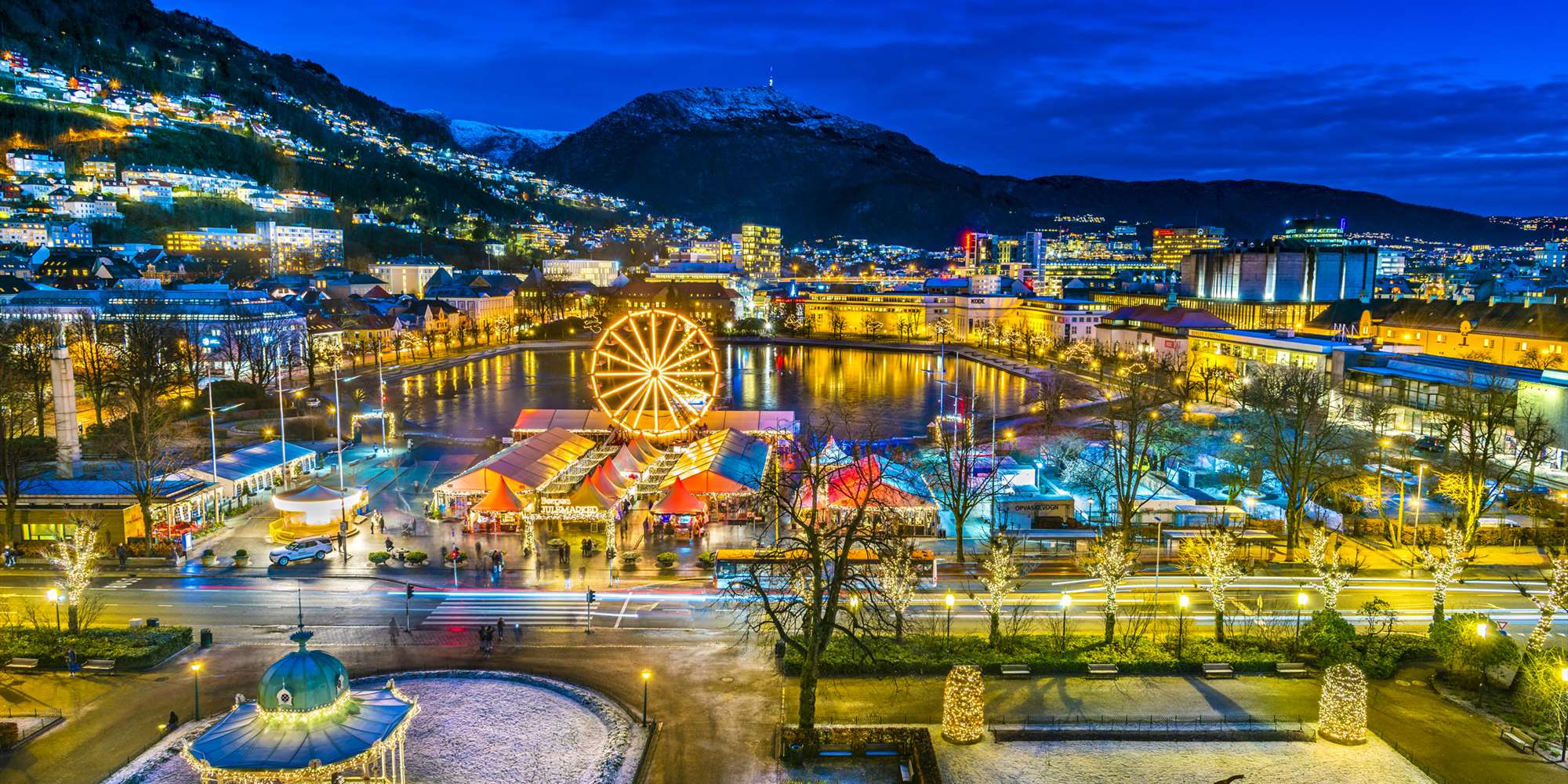 Bergen Julemarked 2021 - Store arrangement - visitBergen.com