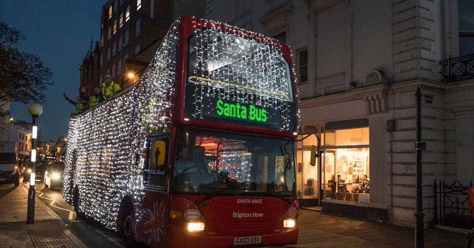 Santa Bus - Visit Brighton