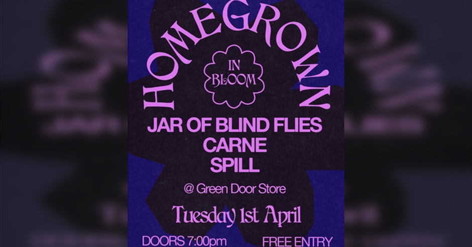 Homegrown In Bloom- Jar of Blind Flies - Visit Brighton