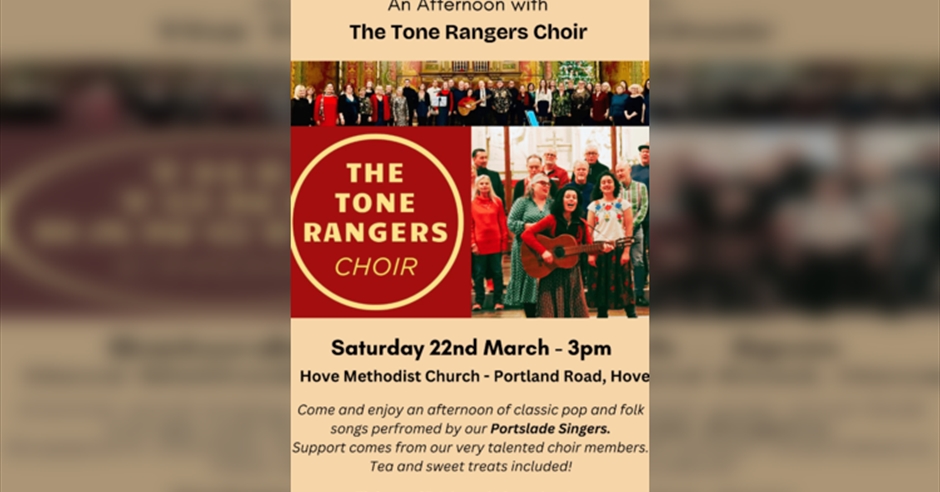 An Afternoon with The Tone Rangers Choir - Visit Brighton