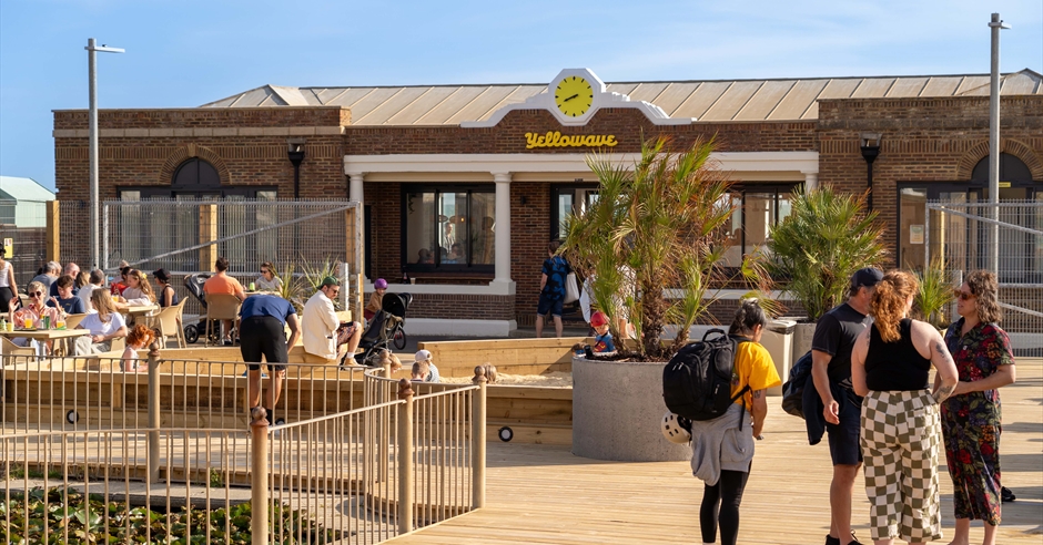 Yellowave Hove Beach Sports Venue & Café - Visit Brighton