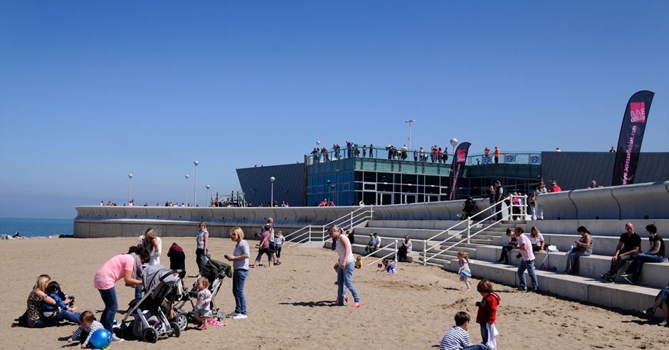 Porth Eirias Beach - Visit Conwy