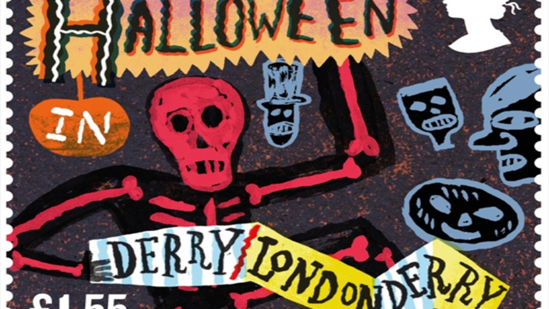 Derry Halloween features on Royal Mail stamp - Visit Derry