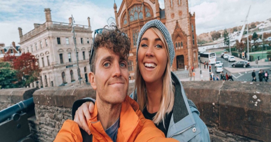 Australian vloggers delighted by Derry - Visit Derry