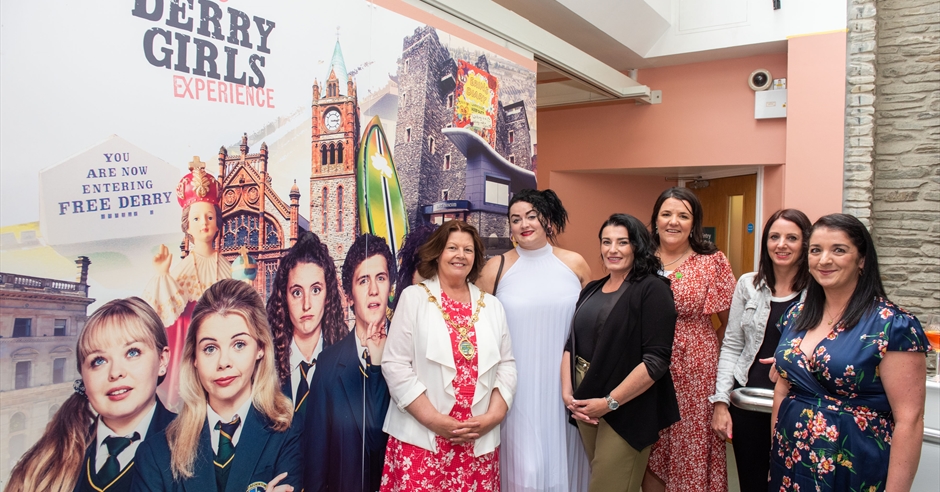 Derry Girls Experience arrives 90’s style at the Tower Museum - Visit Derry