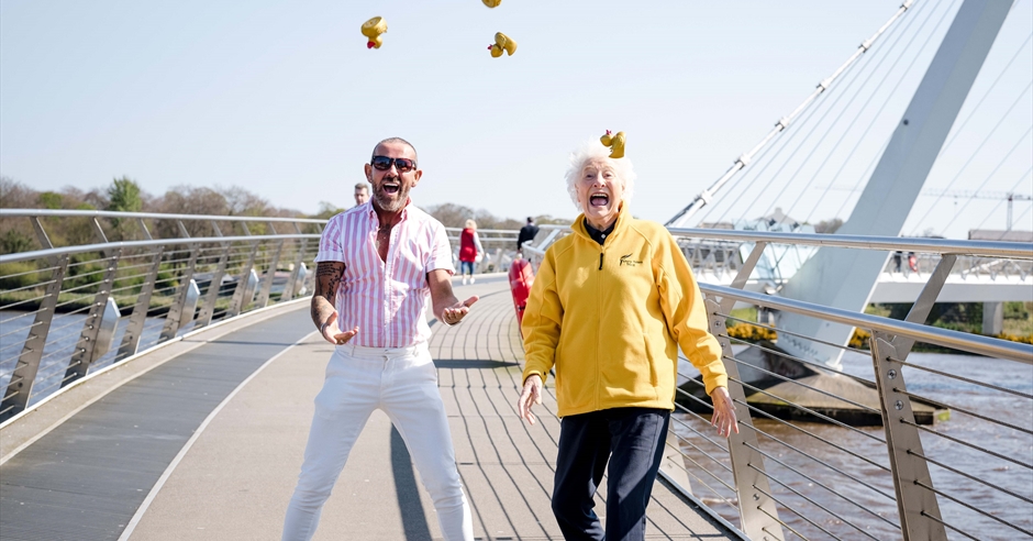 Join Lady Mary Peters For Afternoon Tea and A Golden Duck Race! - Visit ...