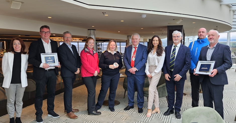 Derry Welcomes Brand New Cruise Ship on Maiden Visit - Visit Derry