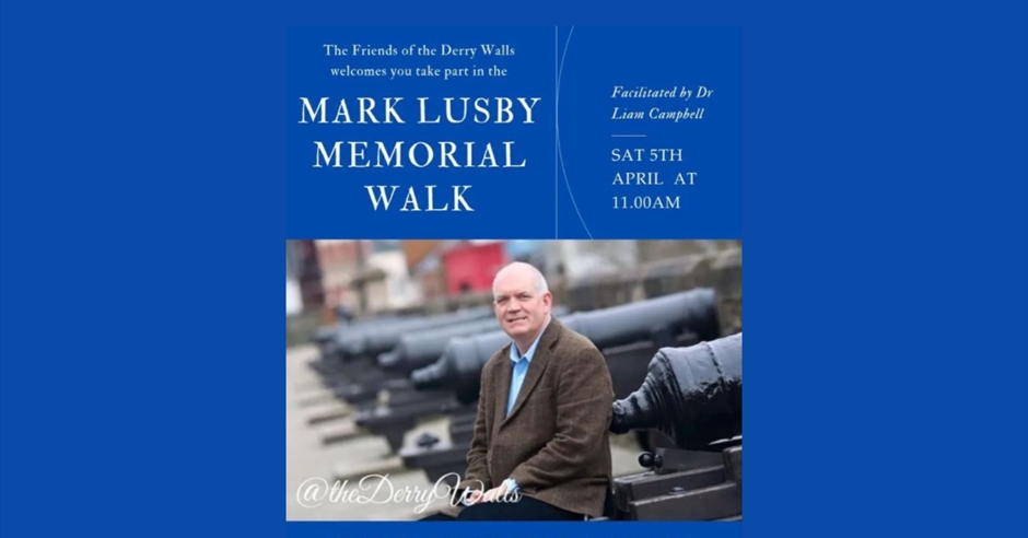Mark Lusby Memorial Walk - Derry-Londonderry - Visit Derry