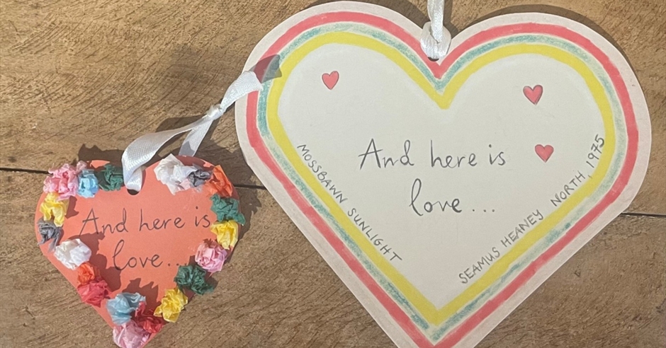 Valentine's Day Love HeARTs Workshop - Bellaghy - Visit Derry