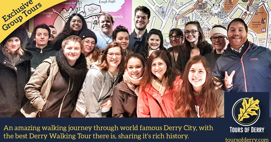 Tours of Derry - Guided Tour in Derry~Londonderry, Londonderry/Derry ...