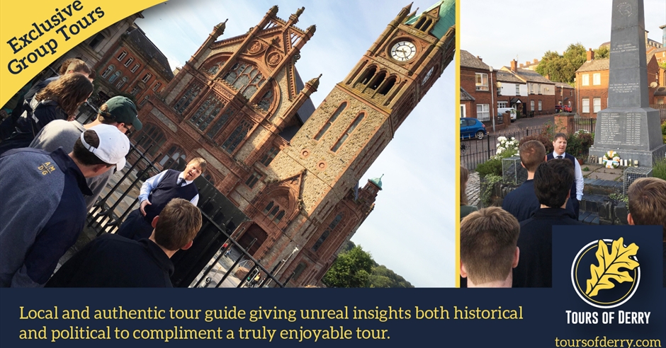 Tours of Derry - Guided Tour in Derry~Londonderry, Londonderry/Derry ...