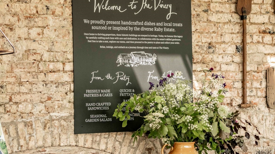 The Vinery at Raby Castle, Park and Gardens - Tea Room/Coffee Shop in ...