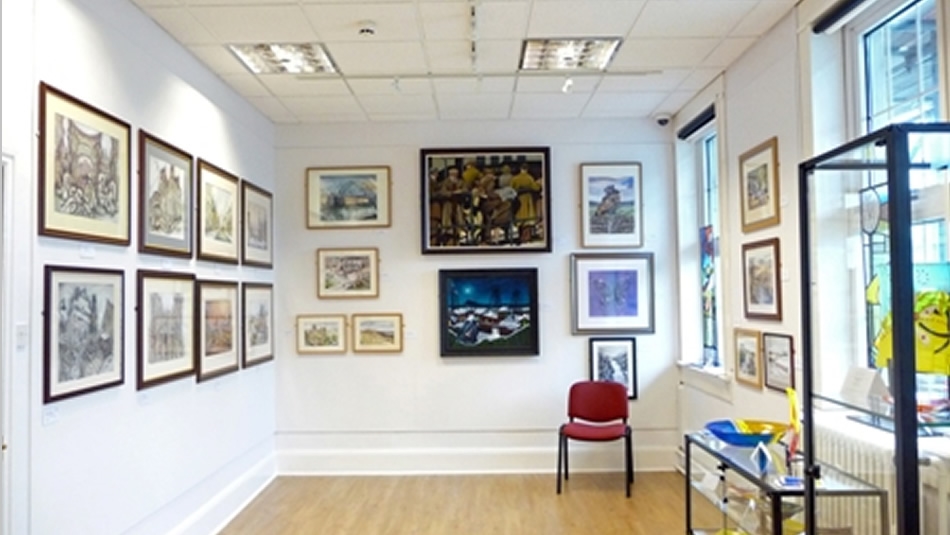 Spennymoor Town Hall Bob Abley Art Gallery - This is Durham