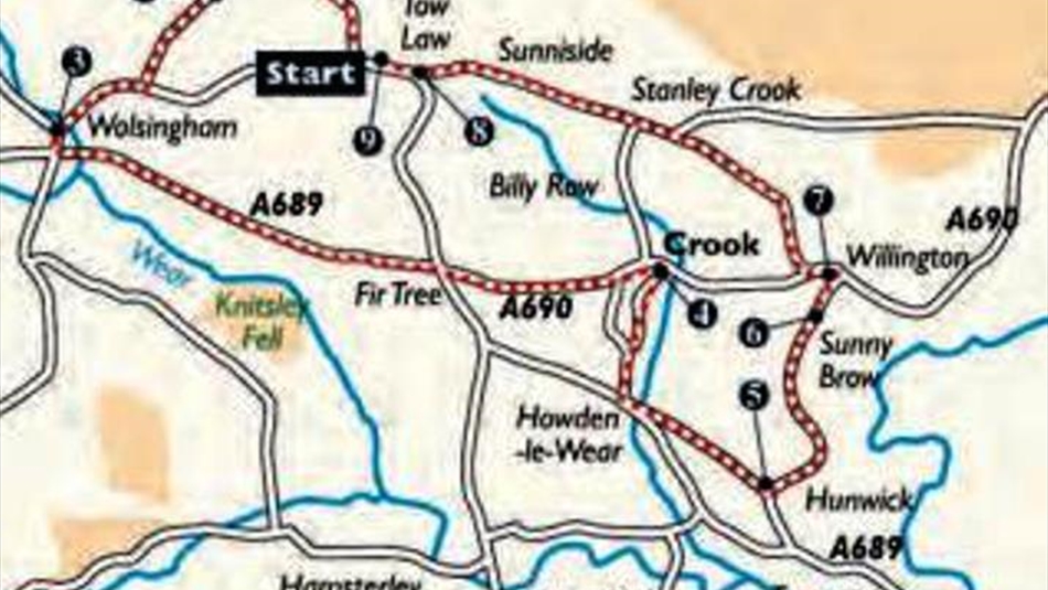 Tow Law - Willington Cycle Route