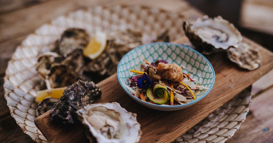 Barry George's recipe: freshly shucked Devon oysters - English Riviera