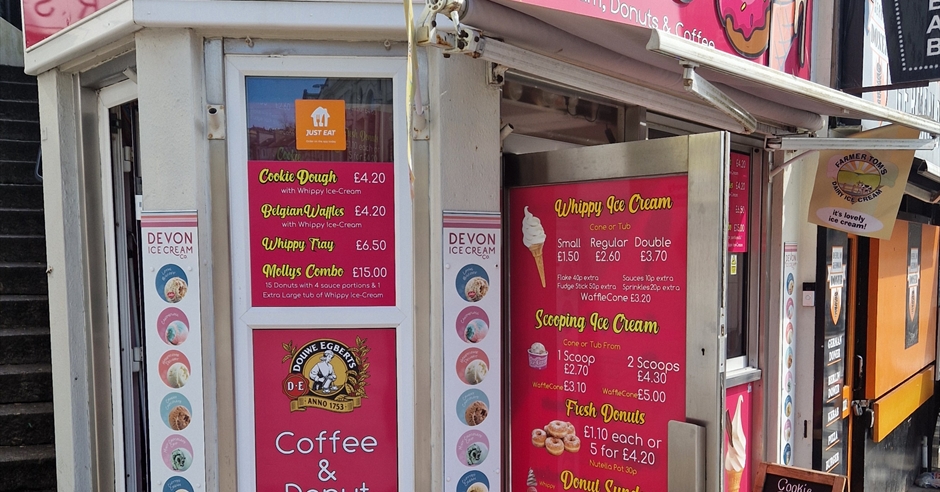 Molly's Ice-Cream & Doughnuts - Take Away in TORQUAY, Torquay - English ...