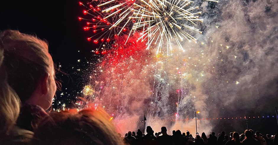 Bay of Lights Illumination Trail - Opening Night Music and Fireworks ...