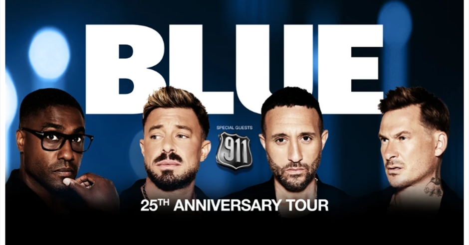 Blue - 25th Anniversary Tour - Concert in Torquay, Torquay - English ...