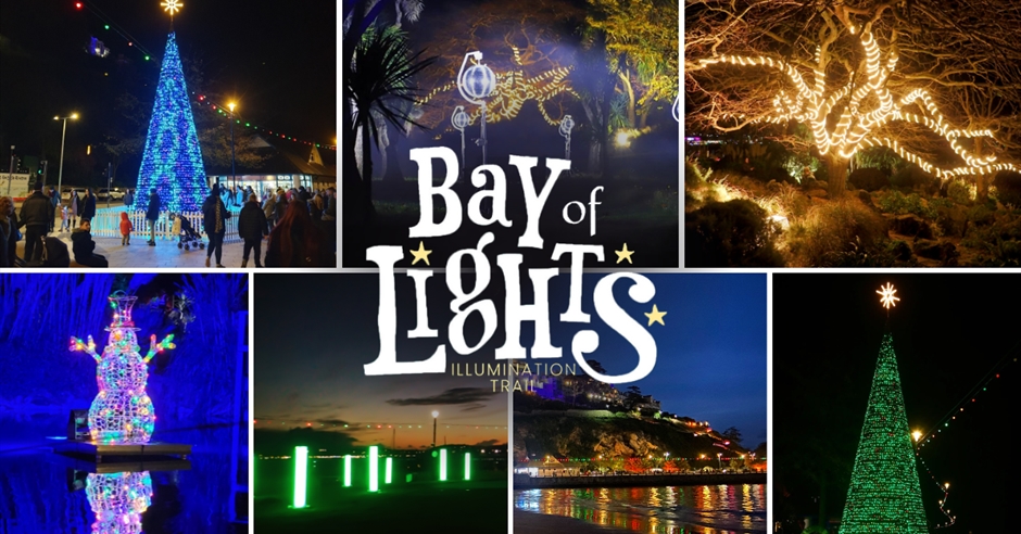 Bay of Lights - The Illumination Trail, Torquay - Christmas in TORQUAY ...