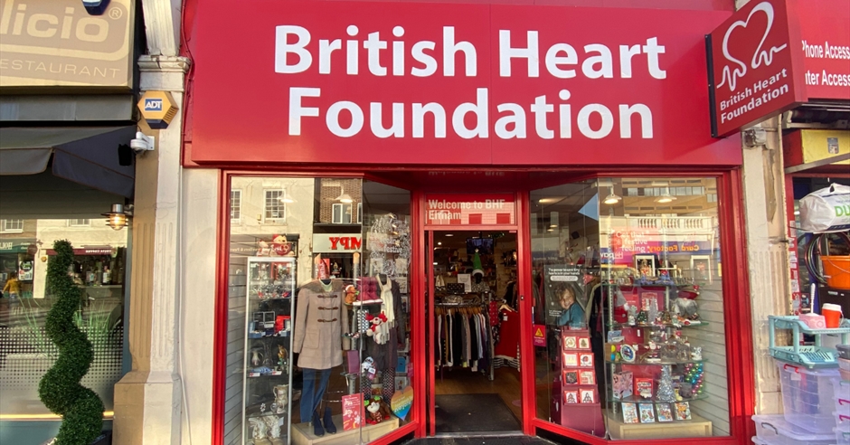British Heart Foundation Woolwich Shop Charity in Eltham Greenwich Enjoy Greenwich