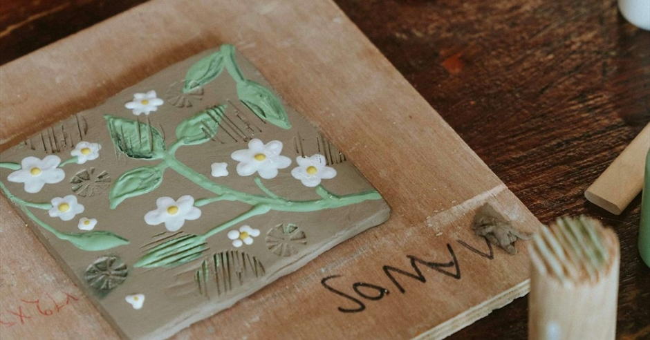 Ceramic Tile Painting Workshop with Made by Manos - Workshop/Course in ...