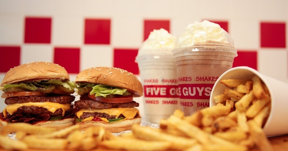 Five Guys, The O2 - Restaurant - American in Greenwich Peninsula ...