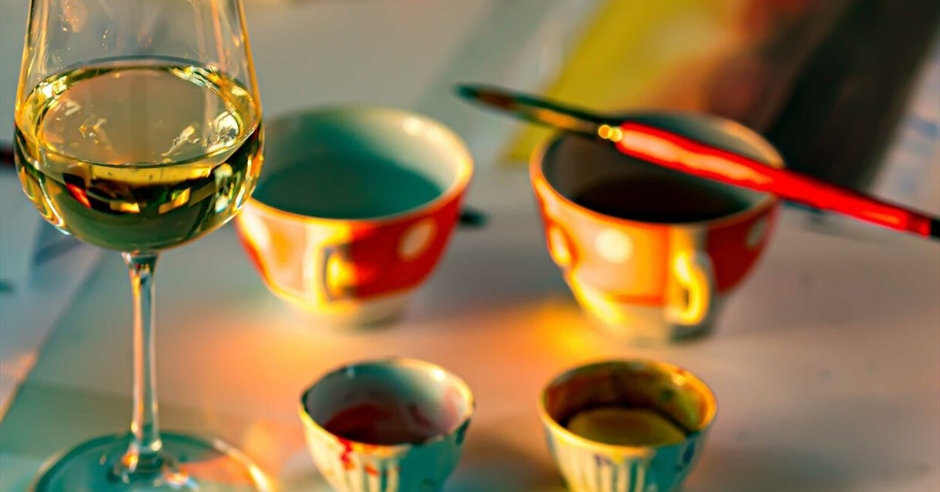 TCM Art Affair: Sip and Paint at Woolwich Works - Valentine's Event in ...