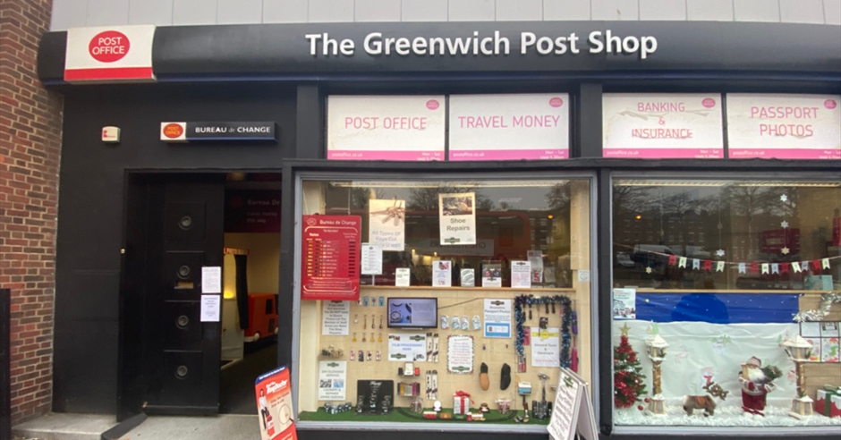 Greenwich Post Office - Shop - Stationery in Greenwich, Greenwich ...