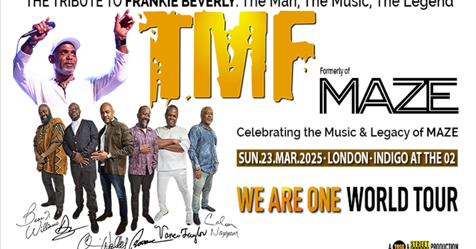 The Tribute to Frankie Beverly - featuring TMF - the original members ...
