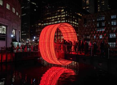 Winter Lights 2026 - Light Festival in Canary Wharf, Tower Hamlets ...