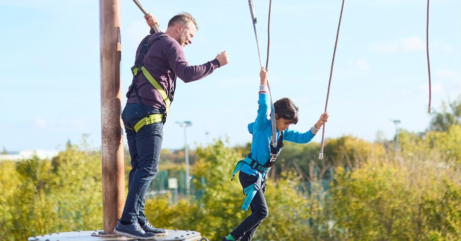 Sky Ropes - Sporting Event in Great Notley, Braintree - Visit Essex