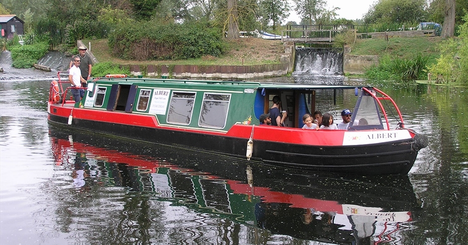 Paper Mill Lock - Boat Hire in Chelmsford - Visit Essex
