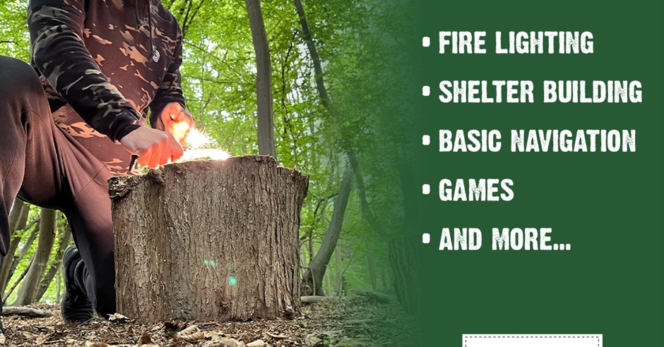 Bushcraft Survival Skills - Children's Activity Event in Kelvedon Hatch ...