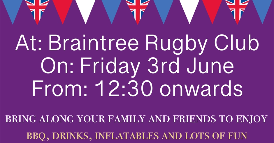 Braintree Rugby Club Jubilee Family Fun Day - Jubilee in Braintree ...