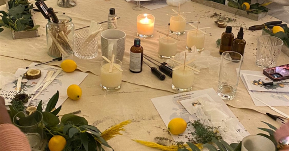 Art and Sip: Candle Making - Craft Demonstration in Chelmsford ...