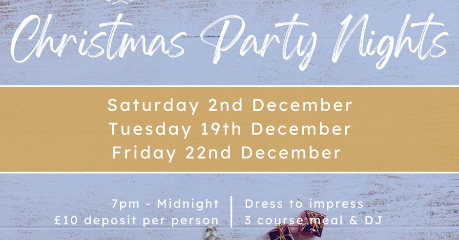 Christmas Party Nights at The Royal Corinthian Yacht Club - Christmas ...