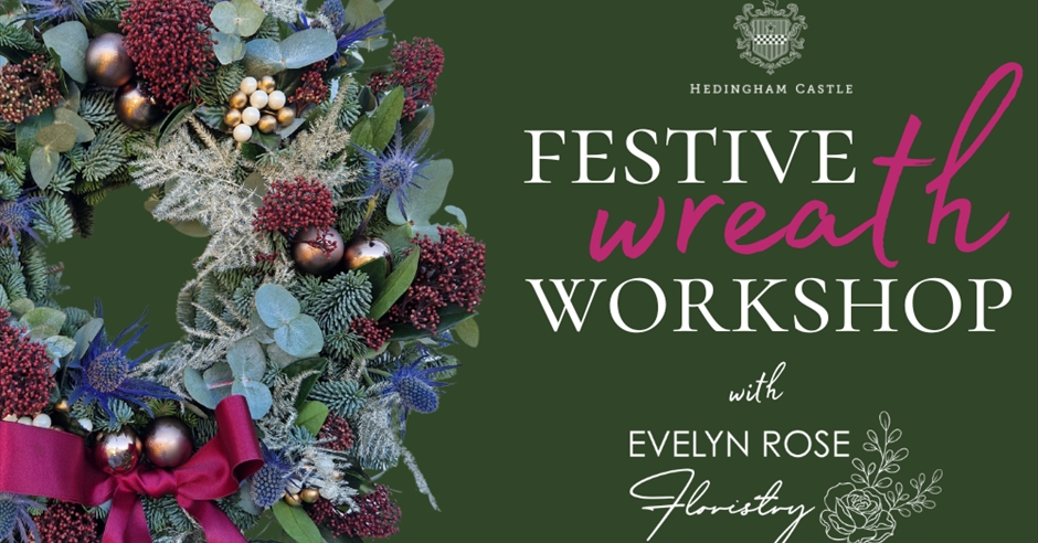 Festive Wreath Workshop - Arts & Crafts Event in HALSTEAD, Halstead ...