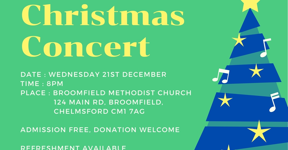 Chelmsford Silver Band Christmas Concert - Musical in Chelmsford ...