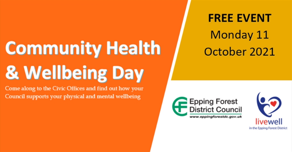 Community Health and Wellbeing Day - Wellbeing in Epping, Epping ...