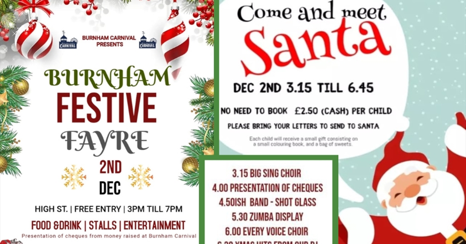 Burnham Festive Fayre - Christmas - Family in Burnham-on-Crouch ...