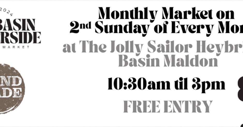 The Basin waterside Market - Market in Maldon, Maldon - Visit Essex