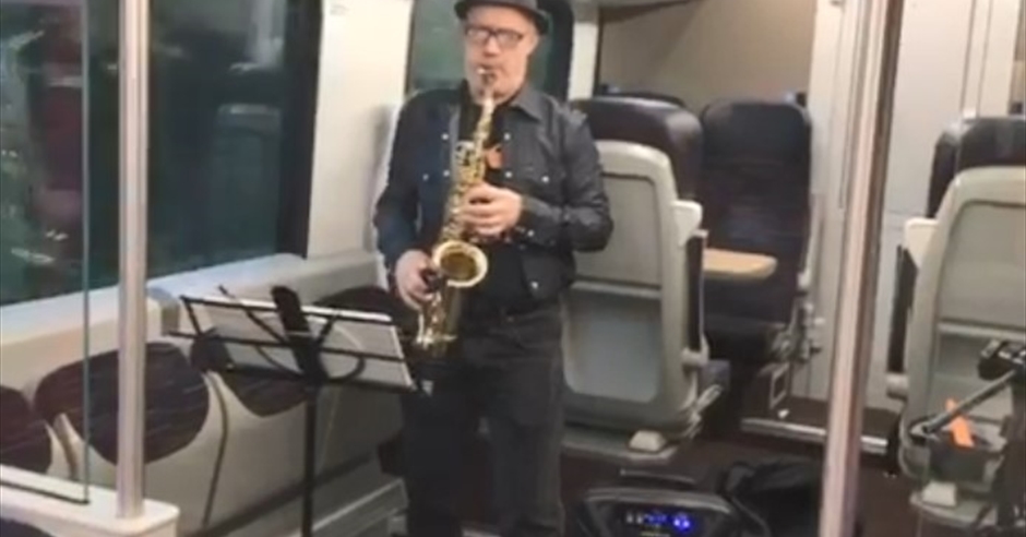 Music Train on the Gainsborough line - Musical in Marks Tey, Colchester ...
