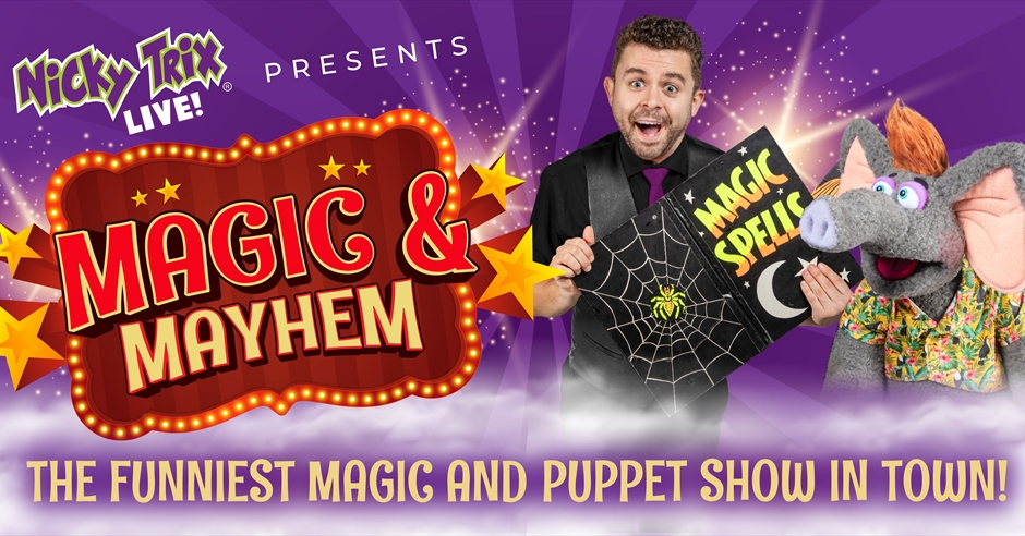 Nicky Trix Live: Magic & Mayhem - Live entertainment in Southend ...