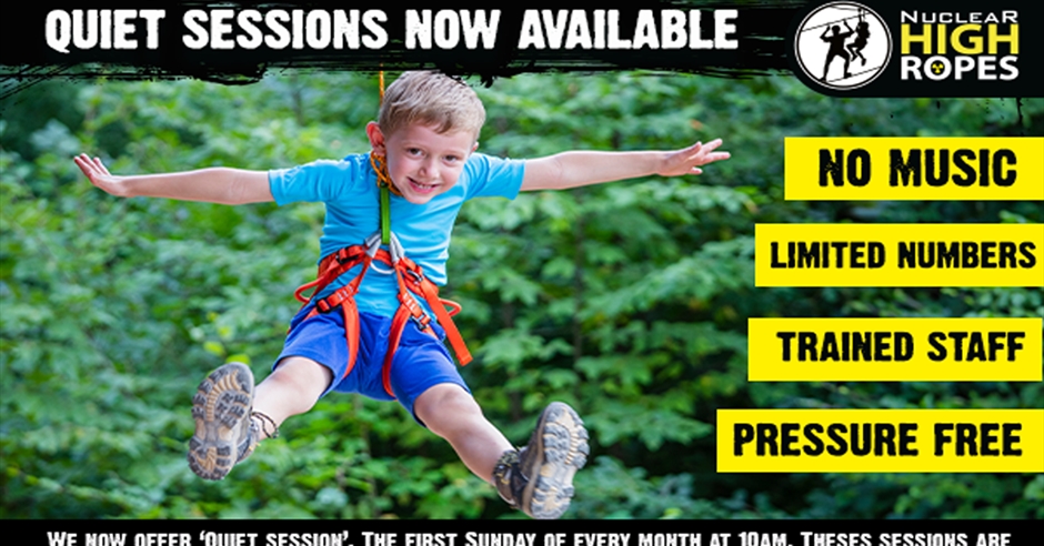 High Ropes - Quiet Session - Children's Activity Event in Brentwood ...