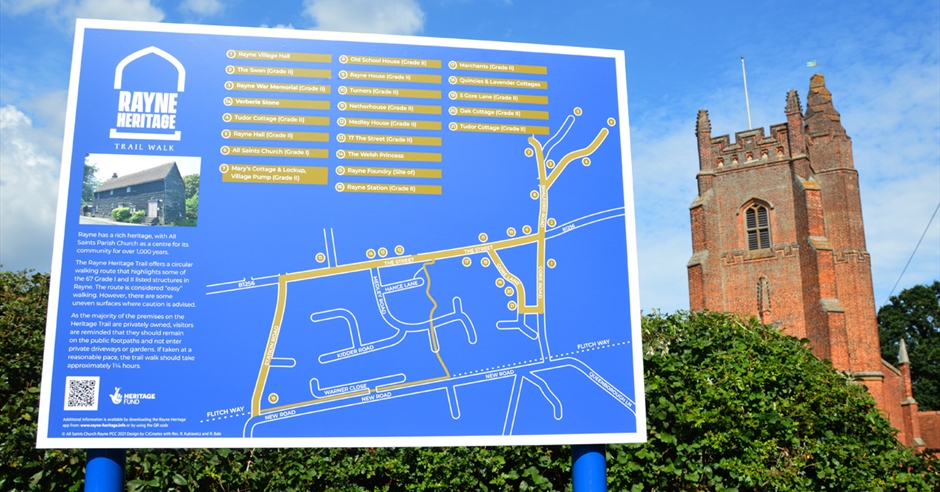 Rayne Heritage - Walking Route in Braintree, Essex - Visit Essex