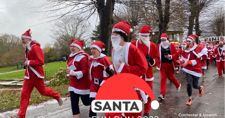 Santa Fun Run 2022 - Charity Event in Colchester, Colchester - Visit Essex