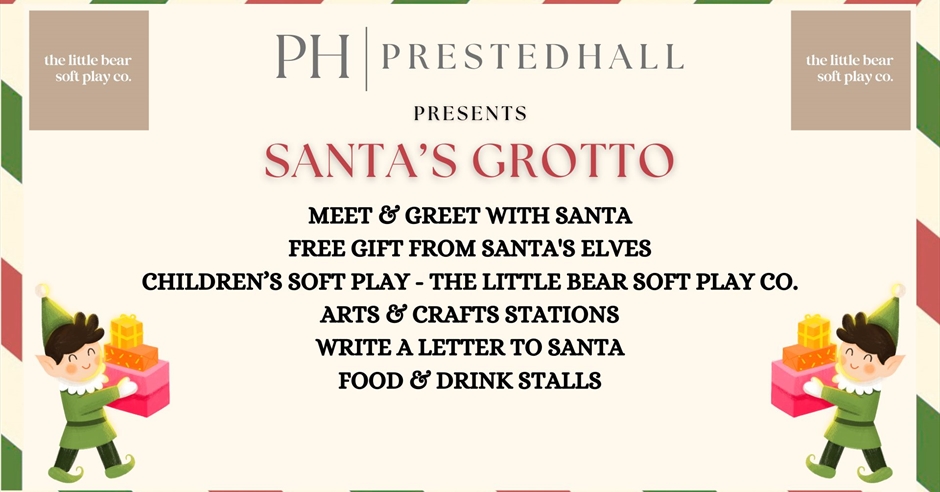 Santa's Grotto at Prested Hall - Children's Activity Event in ...