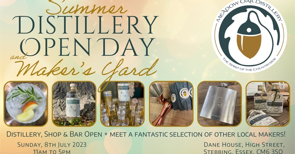 Distillery Open Day & Maker's Yard - Arts & Crafts Event in Stebbing ...